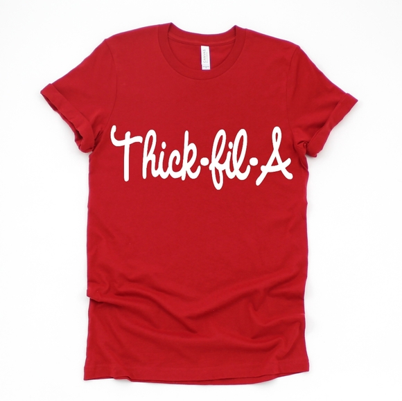 Tops | Thick Fil A Chick Quarantine Social Distance Shirt | Poshmark